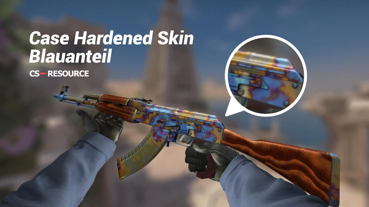 How much blue does my Case Hardened Skin have - What is it worth - CS ...