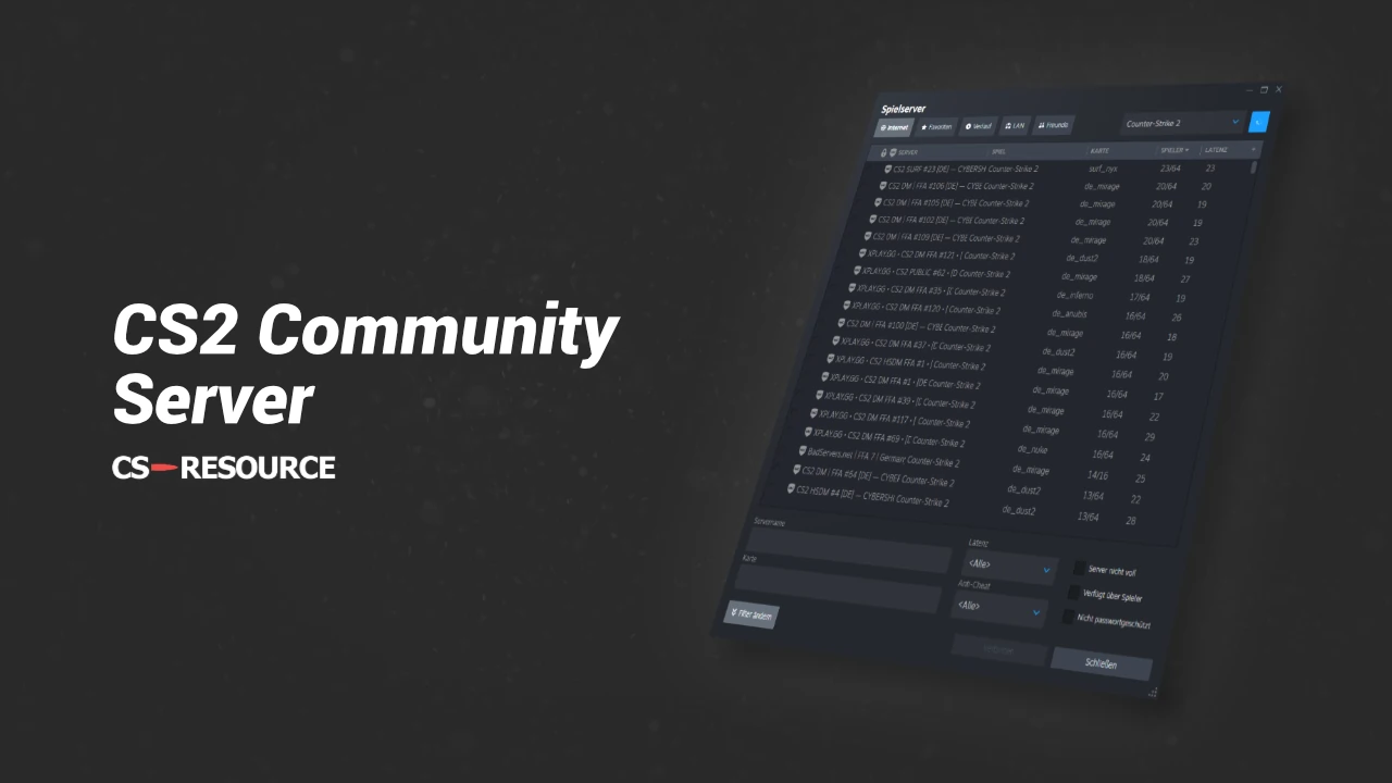Community server in CS2: From the community for the community - CS-Resource