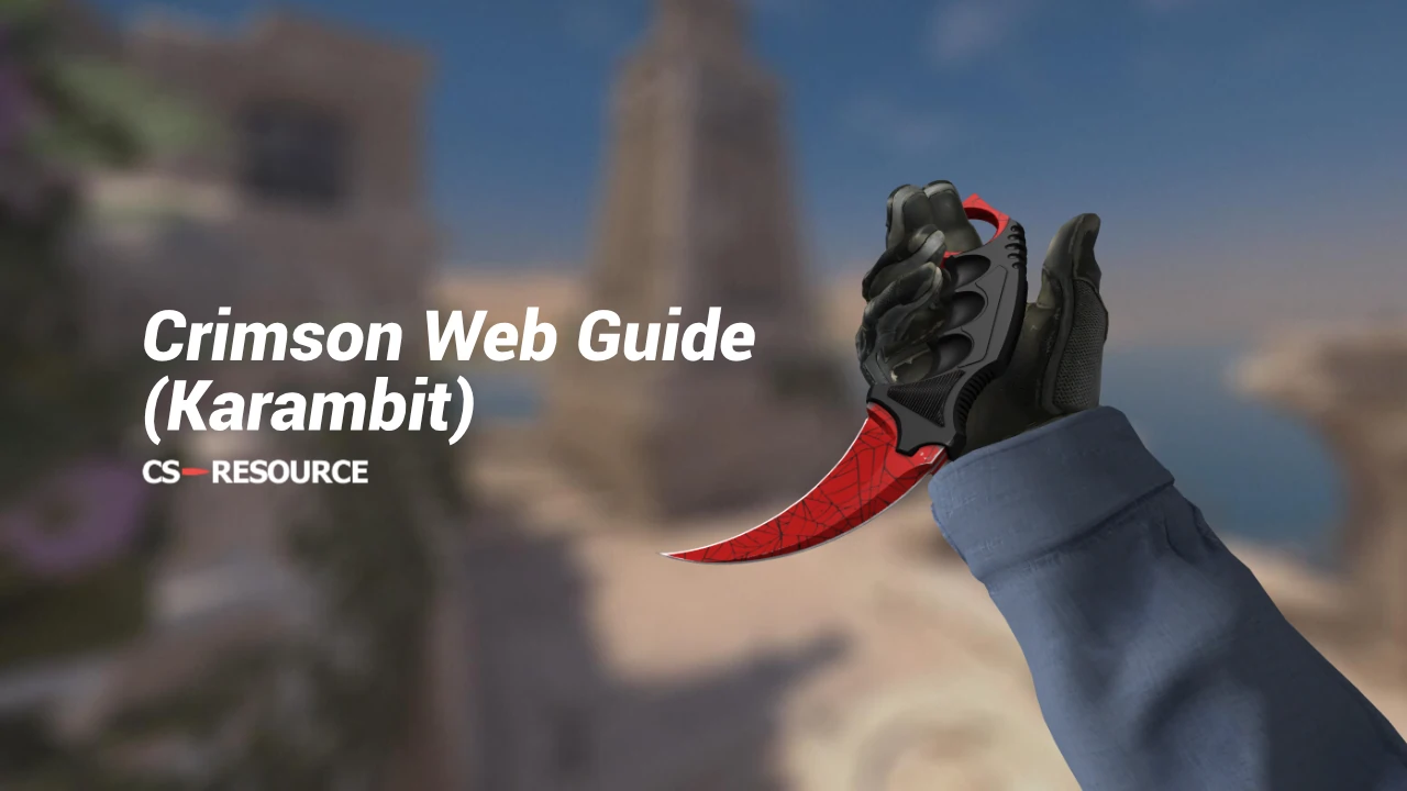 CS2 Karambit Crimson Web Guide: Alle Web Patterns - CS-Resource