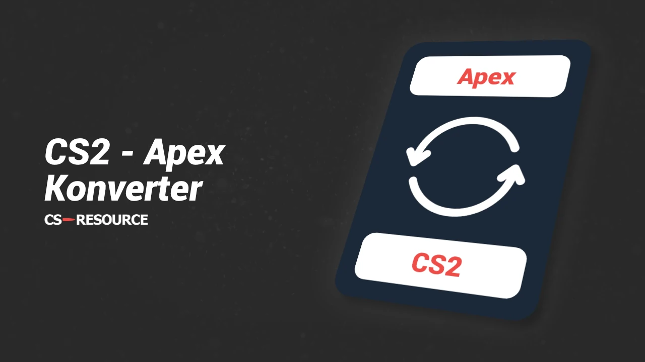 CS2 - Apex Legends Mausempfindlichkeit Konverter / Rechner - CS-Resource